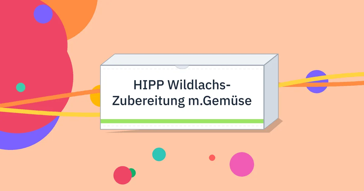 Symbolbild: Packung mit der Aufschrift HIPP Wildlachs-Zubereitung m.Gemüse (PZN 10252990) – Verfügbarkeit und Bezug in Apotheken in Frankfurt am Main