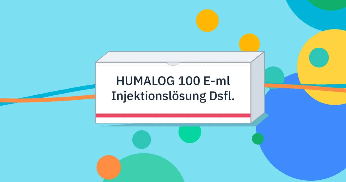 Symbolbild: Packung mit der Aufschrift HUMALOG 100 E-ml Injektionslösung Dsfl. (PZN 00247404) – Verfügbarkeit und Bezug in Apotheken in Frankfurt am Main