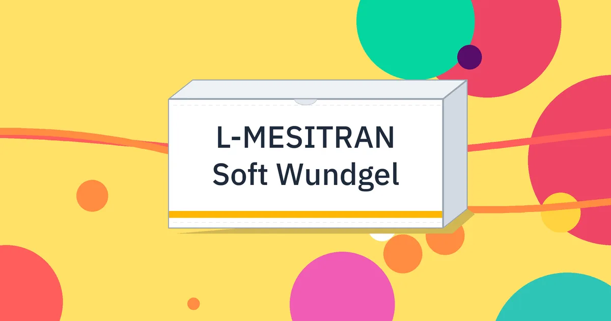 Symbolbild: Packung mit der Aufschrift L-MESITRAN Soft Wundgel (PZN 13157631) – Verfügbarkeit und Bezug in Apotheken in Frankfurt am Main