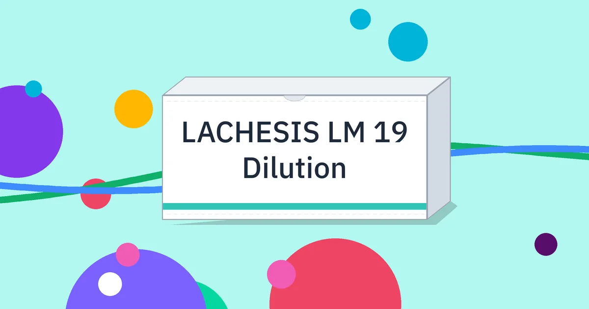 Symbolbild: Packung mit der Aufschrift LACHESIS LM 19 Dilution (PZN 12929416) – Verfügbarkeit und Bezug in Apotheken in Frankfurt am Main