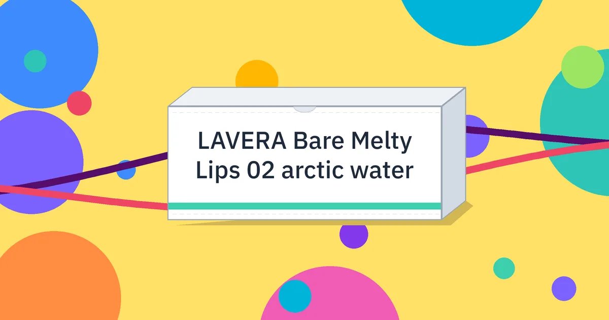 Symbolbild: Packung mit der Aufschrift LAVERA Bare Melty Lips 02 arctic water (PZN 19196276) – Verfügbarkeit und Bezug in Apotheken in Frankfurt am Main