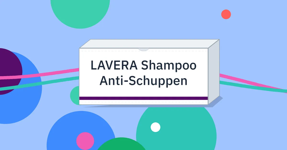 Symbolbild: Packung mit der Aufschrift LAVERA Shampoo Anti-Schuppen (PZN 20210573) – Verfügbarkeit und Bezug in Apotheken in Frankfurt am Main