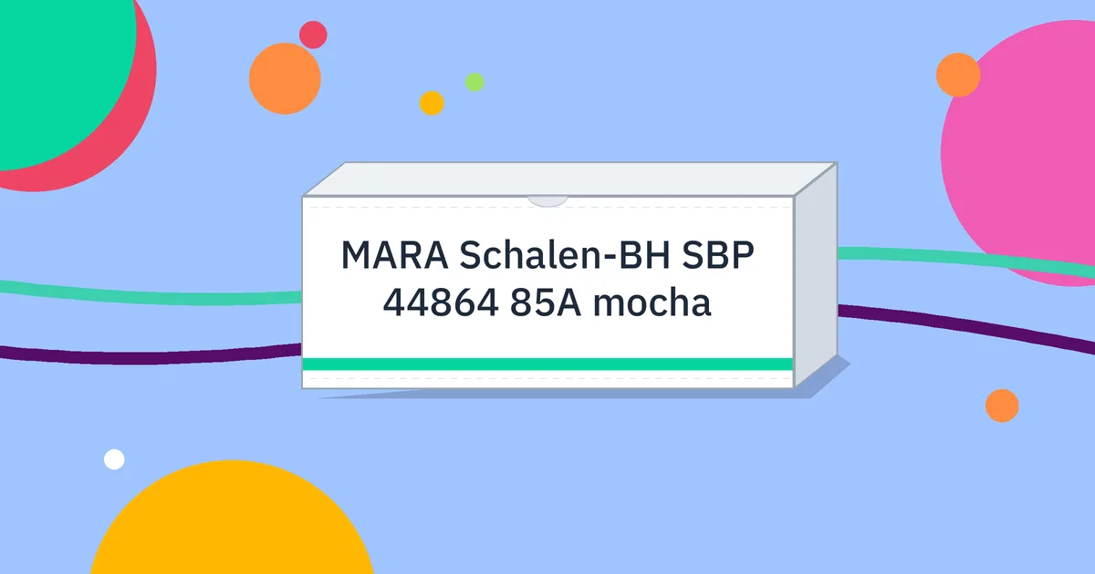 Symbolbild: Packung mit der Aufschrift MARA Schalen-BH SBP 44864 85A mocha (PZN 18711664) – Verfügbarkeit und Bezug in Apotheken in Frankfurt am Main