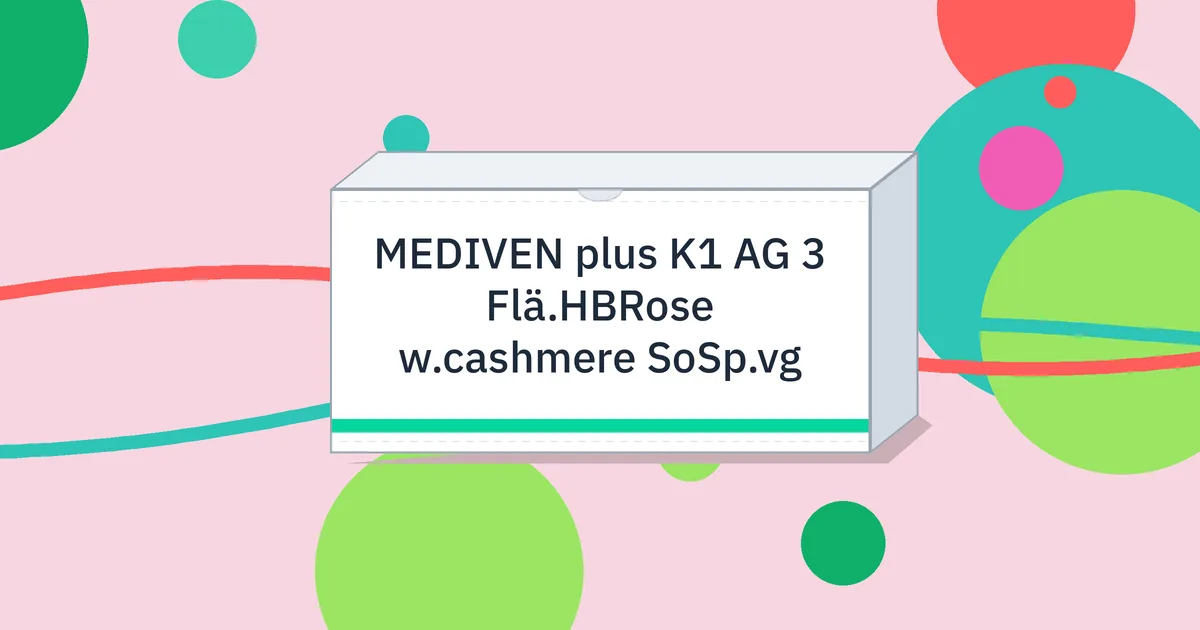 Symbolbild: Packung mit der Aufschrift MEDIVEN plus K1 AG 3 Flä.HBRose w.cashmere SoSp.vg (PZN 15913574) – Verfügbarkeit und Bezug in Apotheken in Frankfurt am Main