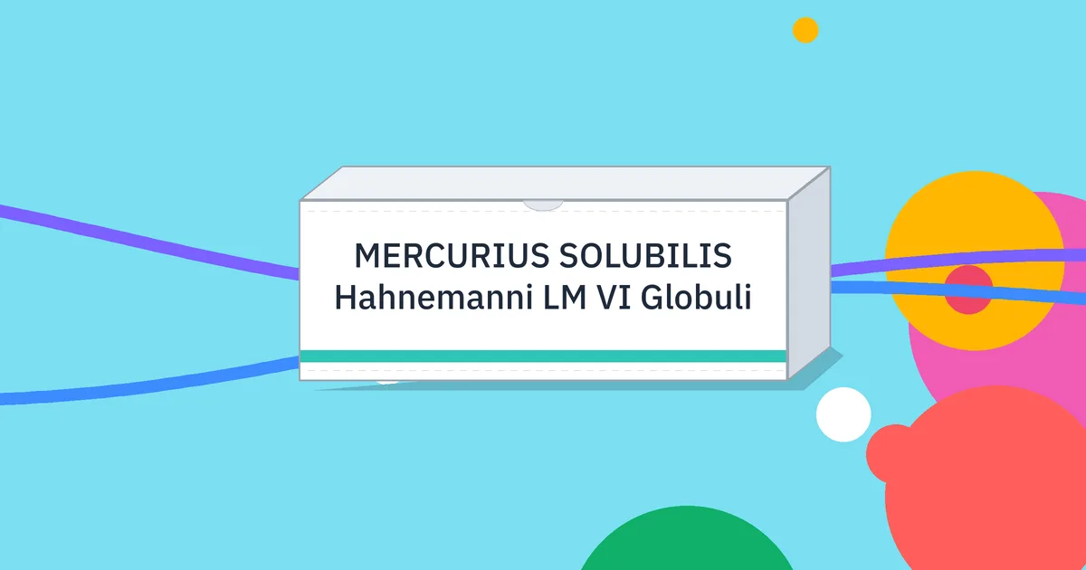 Symbolbild: Packung mit der Aufschrift MERCURIUS SOLUBILIS Hahnemanni LM VI Globuli (PZN 02659714) – Verfügbarkeit und Bezug in Apotheken in Frankfurt am Main