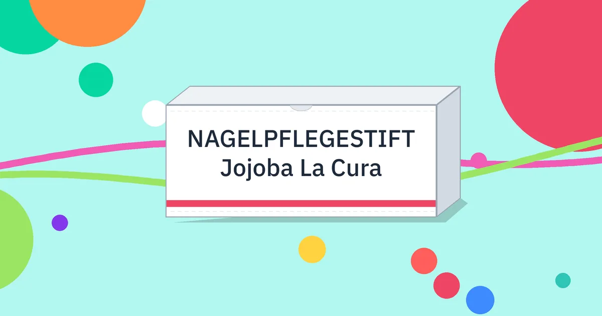 Symbolbild: Packung mit der Aufschrift NAGELPFLEGESTIFT Jojoba La Cura (PZN 07287884) – Verfügbarkeit und Bezug in Apotheken in Frankfurt am Main