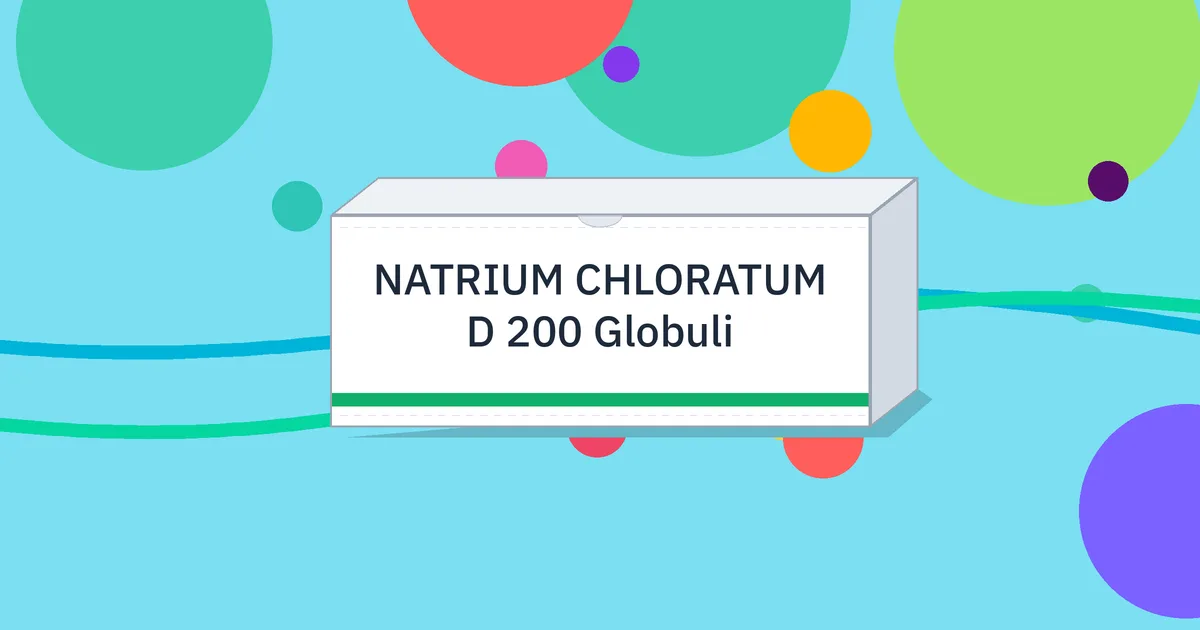 Symbolbild: Packung mit der Aufschrift NATRIUM CHLORATUM D 200 Globuli (PZN 00908998) – Verfügbarkeit und Bezug in Apotheken in Frankfurt am Main