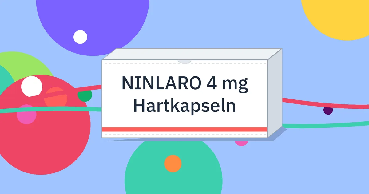 Symbolbild: Packung mit der Aufschrift NINLARO 4 mg Hartkapseln (PZN 17170930) – Verfügbarkeit und Bezug in Apotheken in Frankfurt am Main