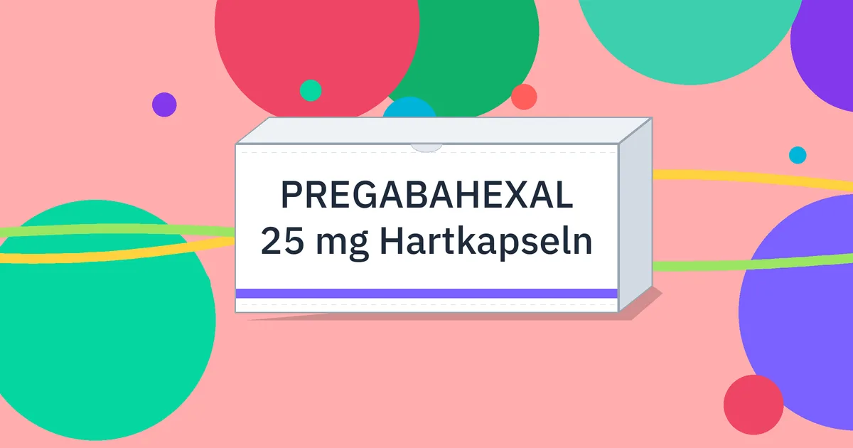 Symbolbild: Packung mit der Aufschrift PREGABAHEXAL 25 mg Hartkapseln (PZN 10793757) – Verfügbarkeit und Bezug in Apotheken in Frankfurt am Main