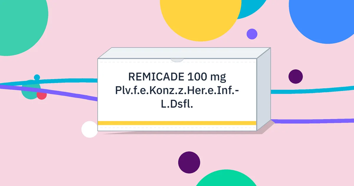 Symbolbild: Packung mit der Aufschrift REMICADE 100 mg Plv.f.e.Konz.z.Her.e.Inf.-L.Dsfl. (PZN 14259954) – Verfügbarkeit und Bezug in Apotheken in Frankfurt am Main