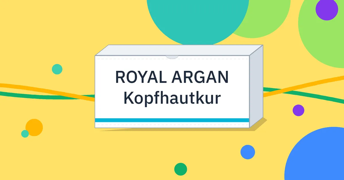 Symbolbild: Packung mit der Aufschrift ROYAL ARGAN Kopfhautkur (PZN 13894039) – Verfügbarkeit und Bezug in Apotheken in Frankfurt am Main