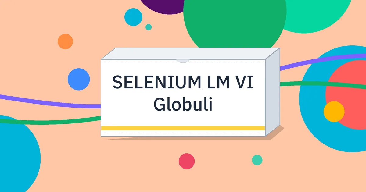 Symbolbild: Packung mit der Aufschrift SELENIUM LM VI Globuli (PZN 04508971) – Verfügbarkeit und Bezug in Apotheken in Frankfurt am Main