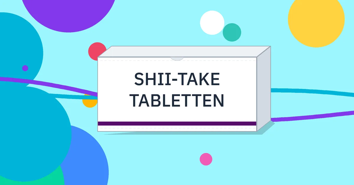 Symbolbild: Packung mit der Aufschrift SHII-TAKE TABLETTEN (PZN 12801136) – Verfügbarkeit und Bezug in Apotheken in Frankfurt am Main