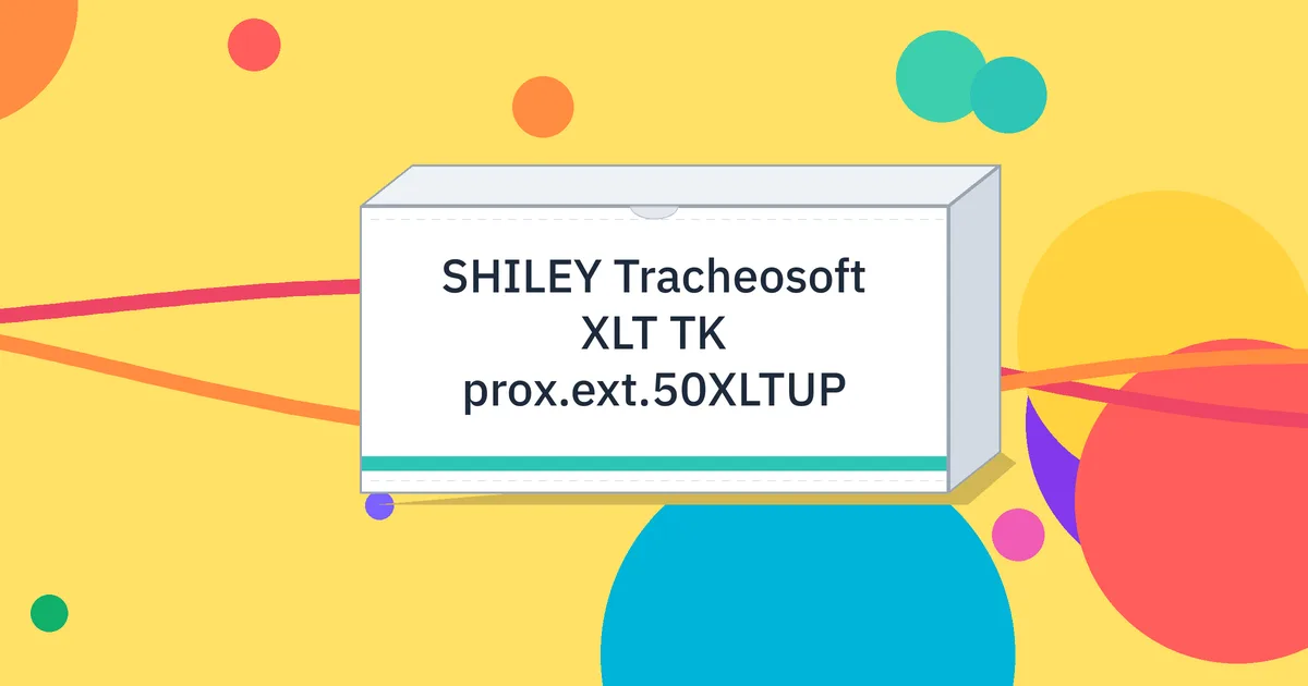 Symbolbild: Packung mit der Aufschrift SHILEY Tracheosoft XLT TK prox.ext.50XLTUP (PZN 04109946) – Verfügbarkeit und Bezug in Apotheken in Frankfurt am Main