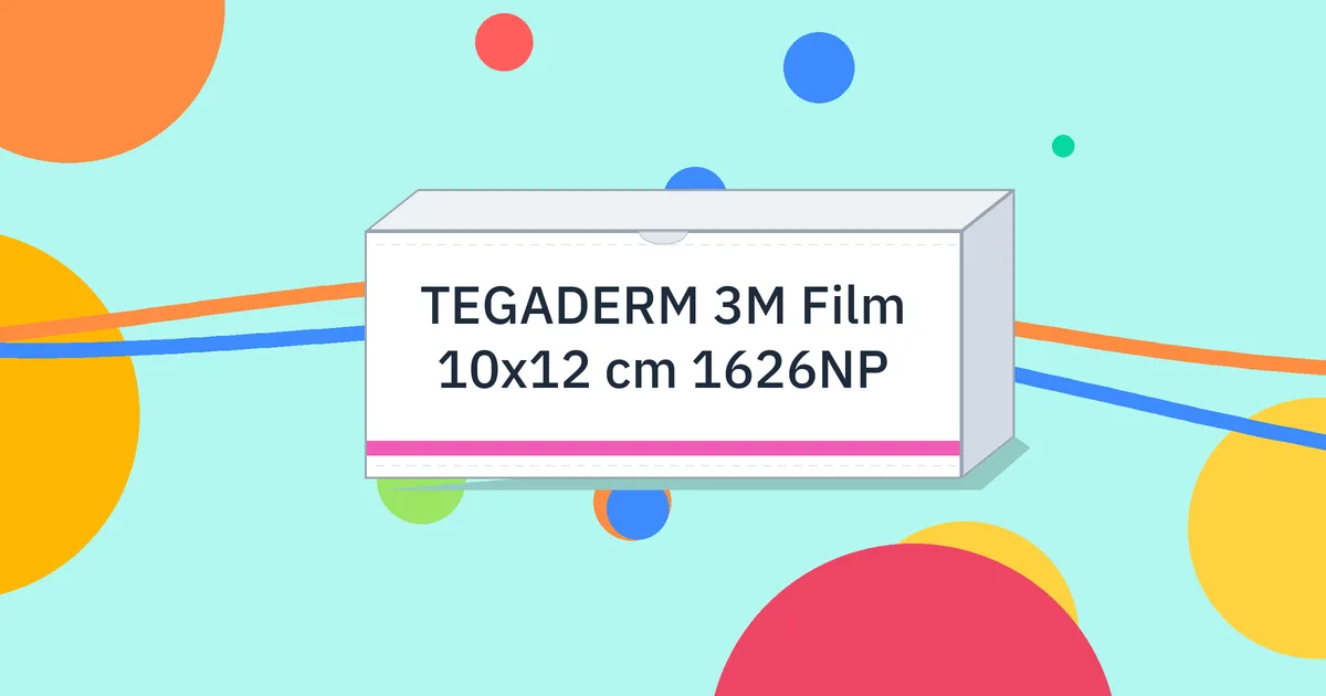 Symbolbild: Packung mit der Aufschrift TEGADERM 3M Film 10x12 cm 1626NP (PZN 19507256) – Verfügbarkeit und Bezug in Apotheken in Frankfurt am Main