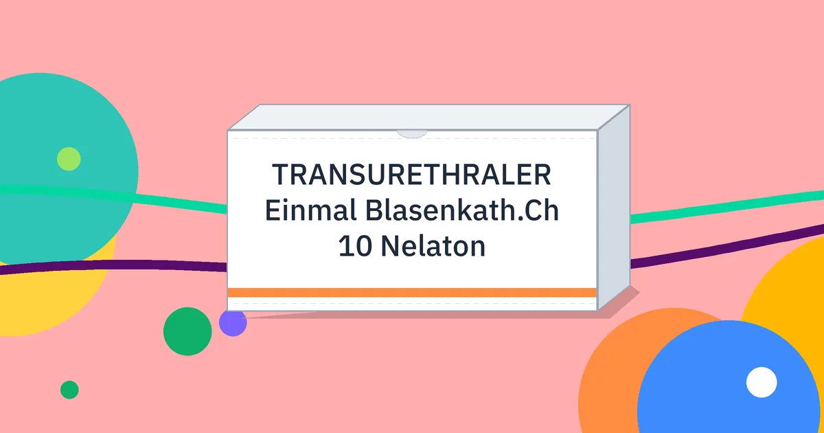 Symbolbild: Packung mit der Aufschrift TRANSURETHRALER Einmal Blasenkath.Ch 10 Nelaton (PZN 01810801) – Verfügbarkeit und Bezug in Apotheken in Frankfurt am Main