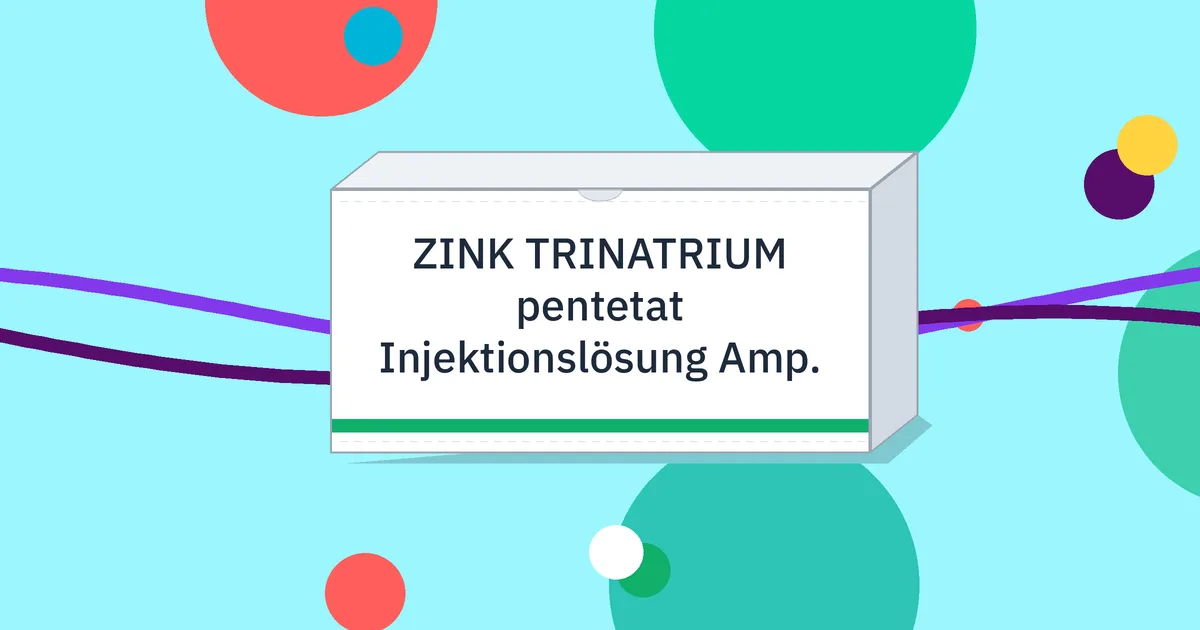 Symbolbild: Packung mit der Aufschrift ZINK TRINATRIUM pentetat Injektionslösung Amp. (PZN 03361170) – Verfügbarkeit und Bezug in Apotheken in Frankfurt am Main