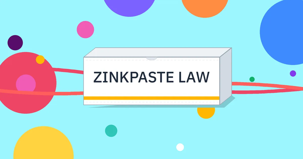 Symbolbild: Packung mit der Aufschrift ZINKPASTE LAW (PZN 04909210) – Verfügbarkeit und Bezug in Apotheken in Frankfurt am Main