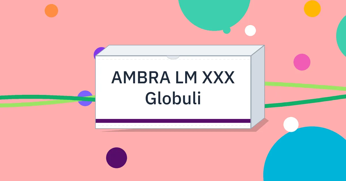 Symbolbild: Packung mit der Aufschrift AMBRA LM XXX Globuli (PZN 02676635) – Verfügbarkeit und Bezug in Apotheken in Frankfurt am Main