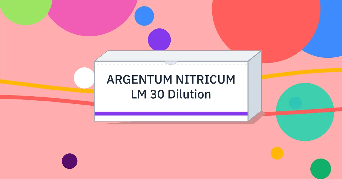 Symbolbild: Packung mit der Aufschrift ARGENTUM NITRICUM LM 30 Dilution (PZN 07539280) – Verfügbarkeit und Bezug in Apotheken in Frankfurt am Main
