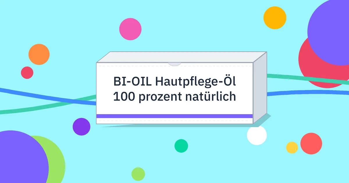 Symbolbild: Packung mit der Aufschrift BI-OIL Hautpflege-Öl 100 prozent natürlich (PZN 17283723) – Verfügbarkeit und Bezug in Apotheken in Frankfurt am Main