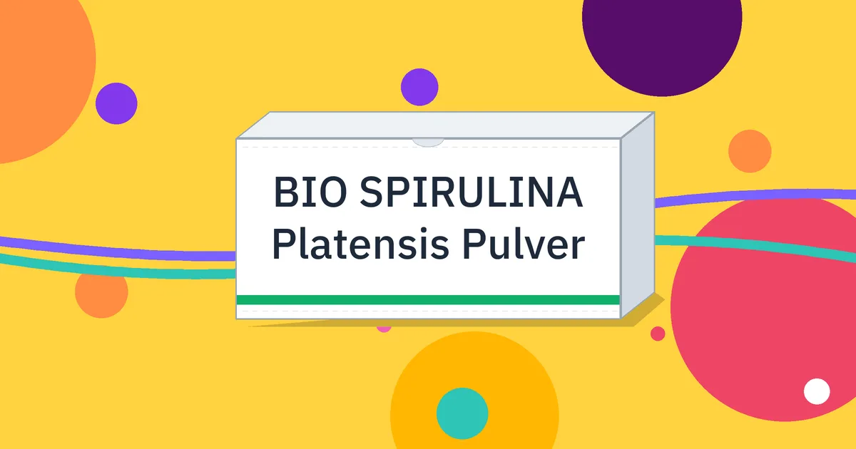 Symbolbild: Packung mit der Aufschrift BIO SPIRULINA Platensis Pulver (PZN 06804780) – Verfügbarkeit und Bezug in Apotheken in Frankfurt am Main
