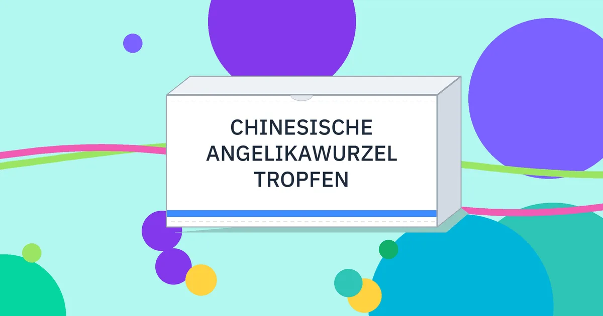 Symbolbild: Packung mit der Aufschrift CHINESISCHE ANGELIKAWURZEL TROPFEN (PZN 14127129) – Verfügbarkeit und Bezug in Apotheken in Frankfurt am Main