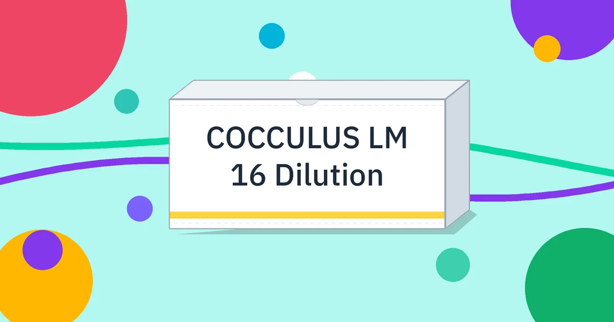 Symbolbild: Packung mit der Aufschrift COCCULUS LM 16 Dilution (PZN 12825007) – Verfügbarkeit und Bezug in Apotheken in Frankfurt am Main