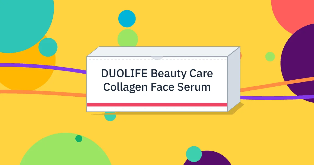 Symbolbild: Packung mit der Aufschrift DUOLIFE Beauty Care Collagen Face Serum (PZN 18063722) – Verfügbarkeit und Bezug in Apotheken in Frankfurt am Main