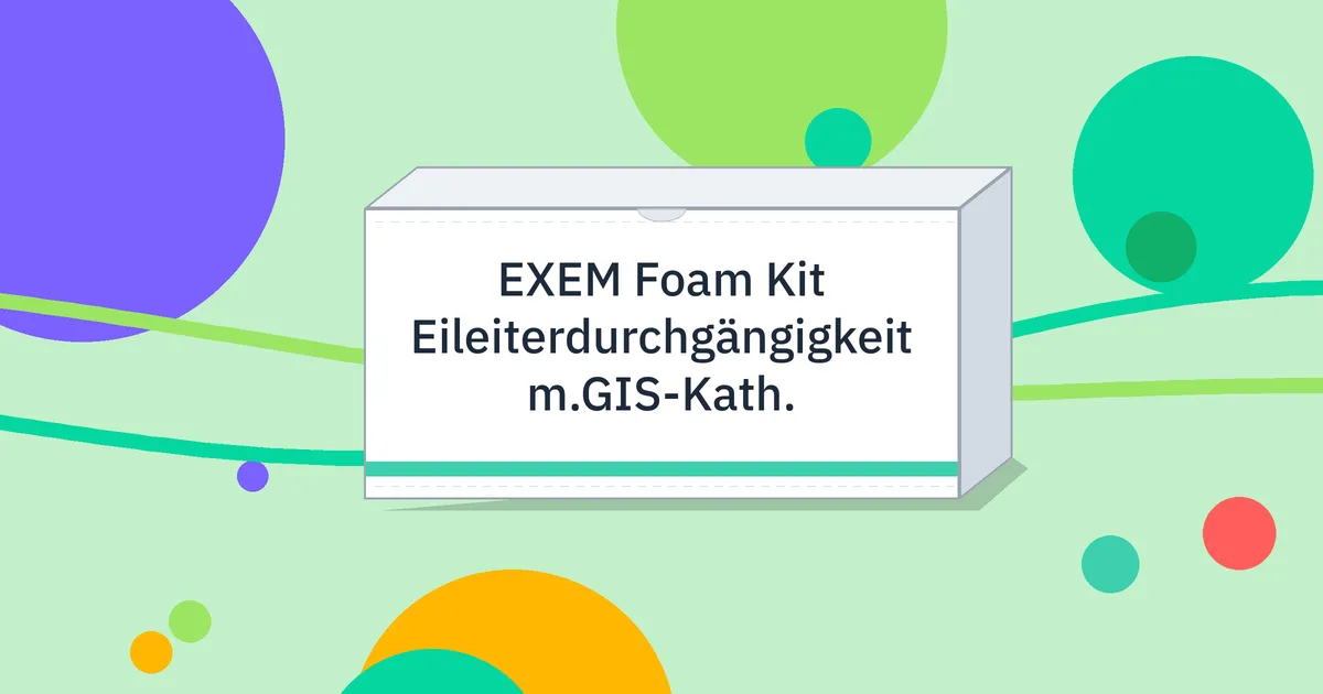 Symbolbild: Packung mit der Aufschrift EXEM Foam Kit Eileiterdurchgängigkeit m.GIS-Kath. (PZN 09086776) – Verfügbarkeit und Bezug in Apotheken in Frankfurt am Main