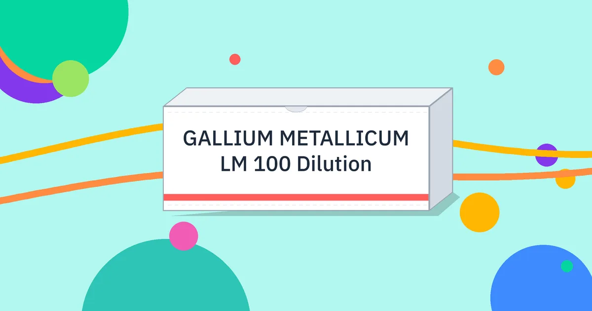 Symbolbild: Packung mit der Aufschrift GALLIUM METALLICUM LM 100 Dilution (PZN 12875175) – Verfügbarkeit und Bezug in Apotheken in Frankfurt am Main