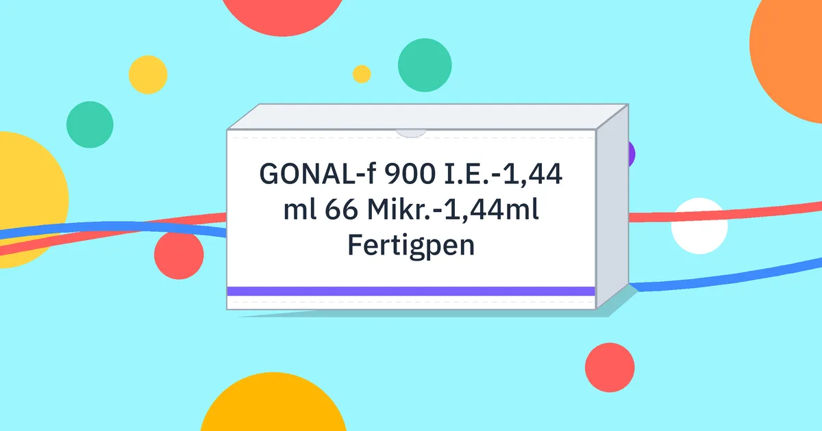 Symbolbild: Packung mit der Aufschrift GONAL-f 900 I.E.-1,44 ml 66 Mikr.-1,44ml Fertigpen (PZN 19422910) – Verfügbarkeit und Bezug in Apotheken in Frankfurt am Main