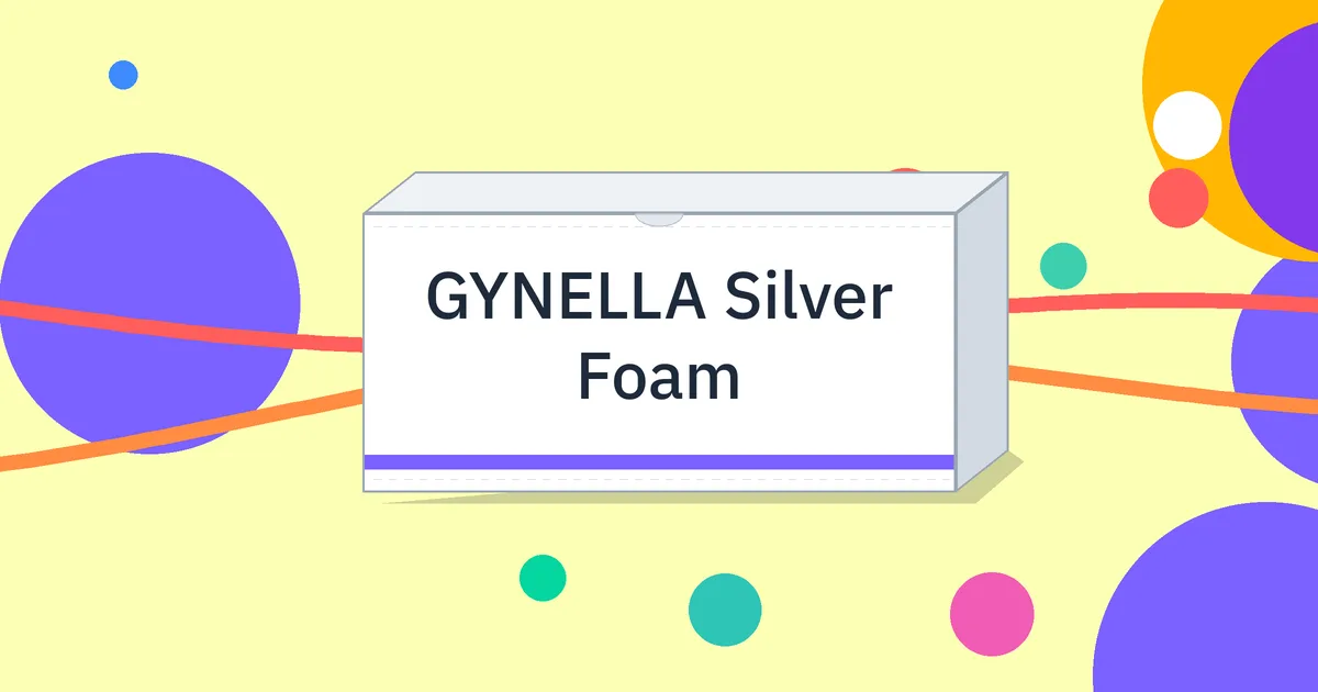 Symbolbild: Packung mit der Aufschrift GYNELLA Silver Foam (PZN 15201170) – Verfügbarkeit und Bezug in Apotheken in Frankfurt am Main