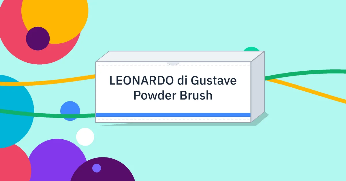 Symbolbild: Packung mit der Aufschrift LEONARDO di Gustave Powder Brush (PZN 07797384) – Verfügbarkeit und Bezug in Apotheken in Frankfurt am Main