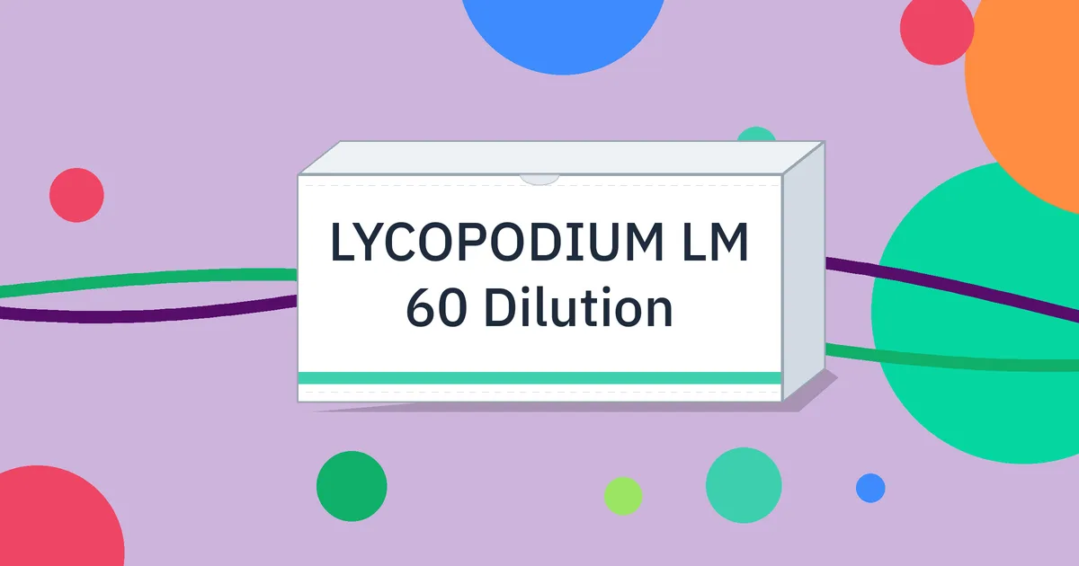 Symbolbild: Packung mit der Aufschrift LYCOPODIUM LM 60 Dilution (PZN 03505077) – Verfügbarkeit und Bezug in Apotheken in Frankfurt am Main