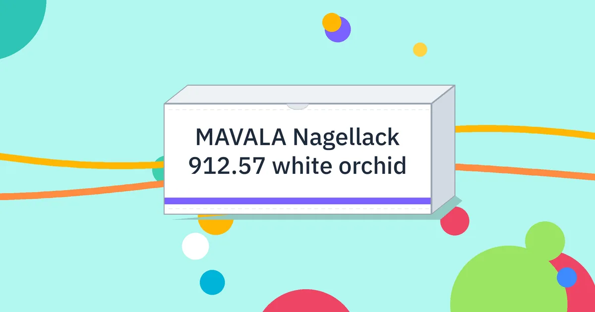 Symbolbild: Packung mit der Aufschrift MAVALA Nagellack 912.57 white orchid (PZN 12892759) – Verfügbarkeit und Bezug in Apotheken in Frankfurt am Main