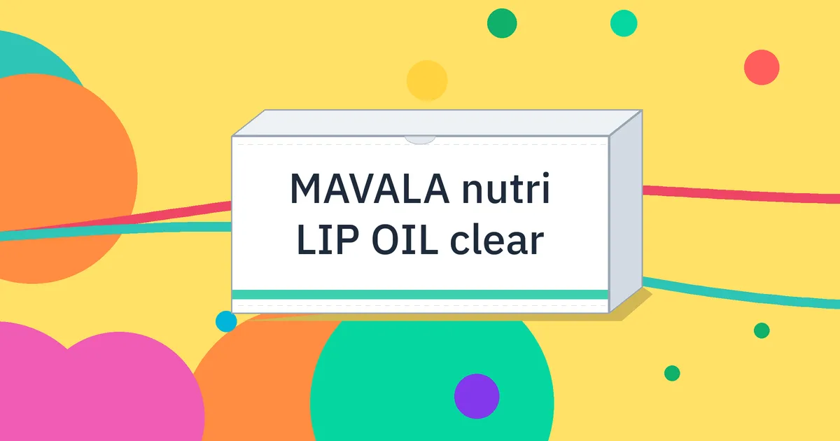Symbolbild: Packung mit der Aufschrift MAVALA nutri LIP OIL clear (PZN 20842103) – Verfügbarkeit und Bezug in Apotheken in Frankfurt am Main