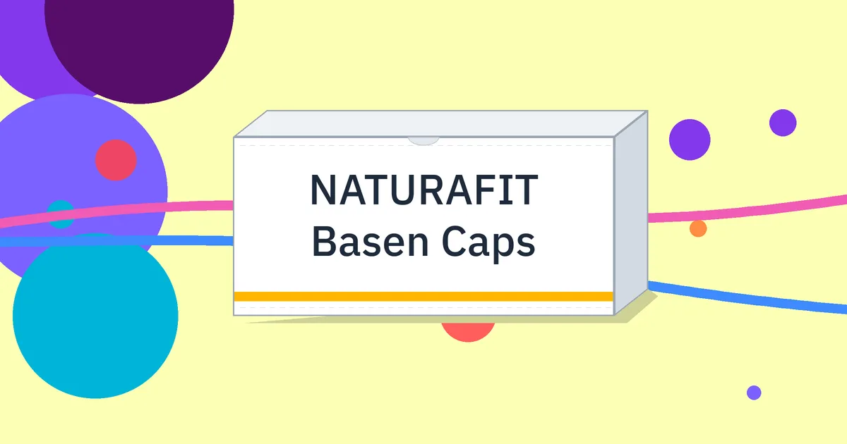 Symbolbild: Packung mit der Aufschrift NATURAFIT Basen Caps (PZN 18229312) – Verfügbarkeit und Bezug in Apotheken in Frankfurt am Main