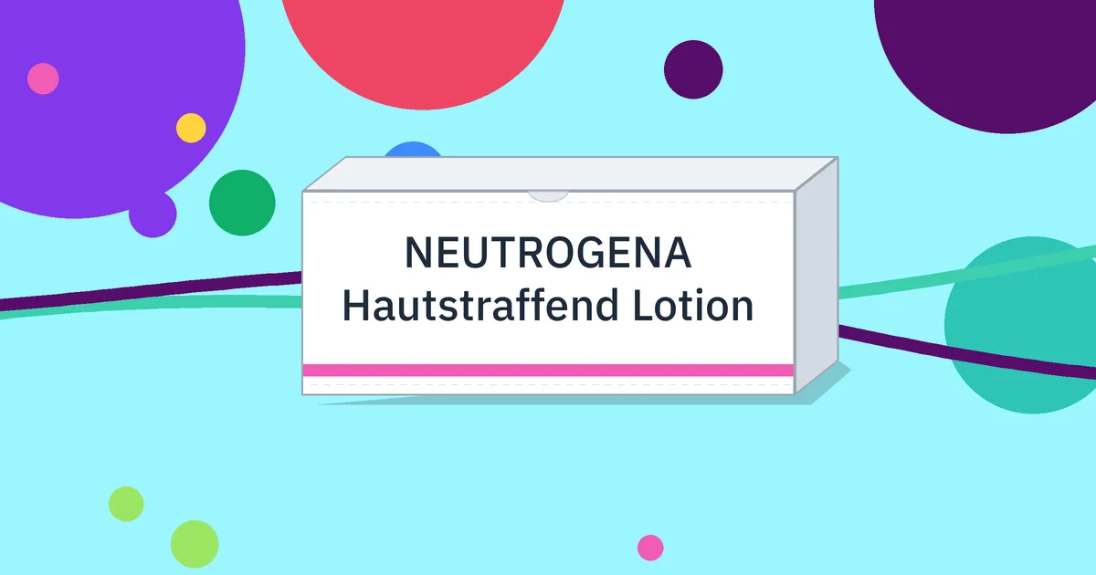 Symbolbild: Packung mit der Aufschrift NEUTROGENA Hautstraffend Lotion (PZN 19283816) – Verfügbarkeit und Bezug in Apotheken in Frankfurt am Main