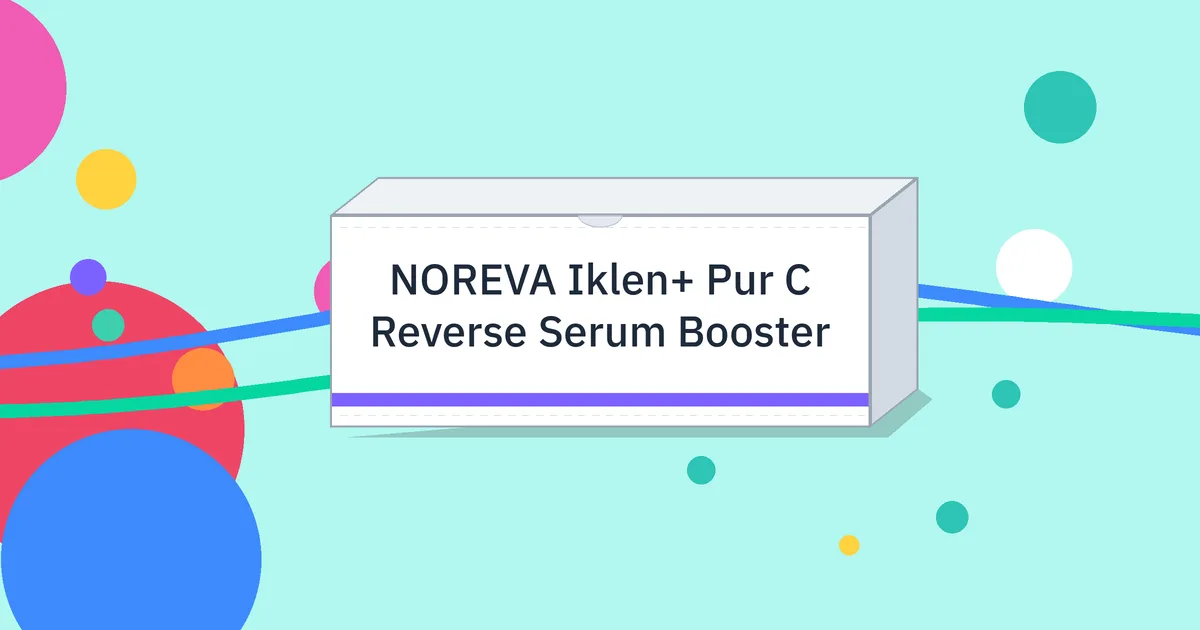 Symbolbild: Packung mit der Aufschrift NOREVA Iklen+ Pur C Reverse Serum Booster (PZN 17561694) – Verfügbarkeit und Bezug in Apotheken in Frankfurt am Main