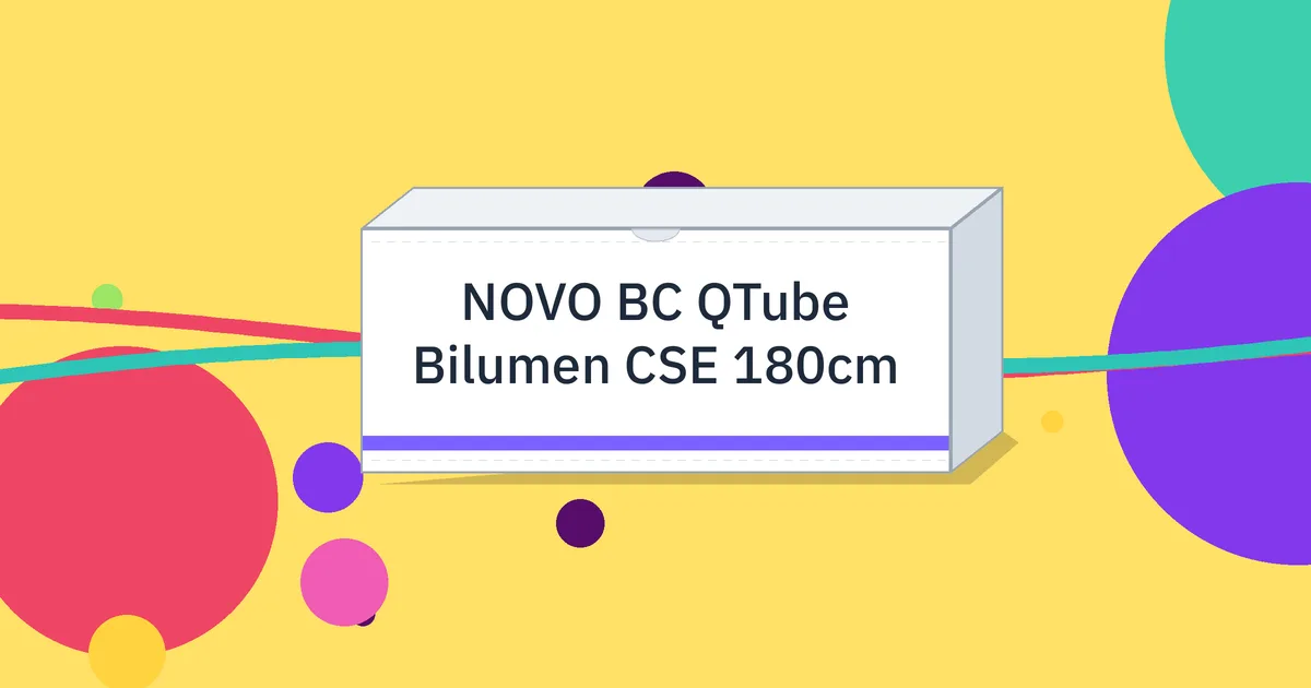 Symbolbild: Packung mit der Aufschrift NOVO BC QTube Bilumen CSE 180cm (PZN 18471510) – Verfügbarkeit und Bezug in Apotheken in Frankfurt am Main
