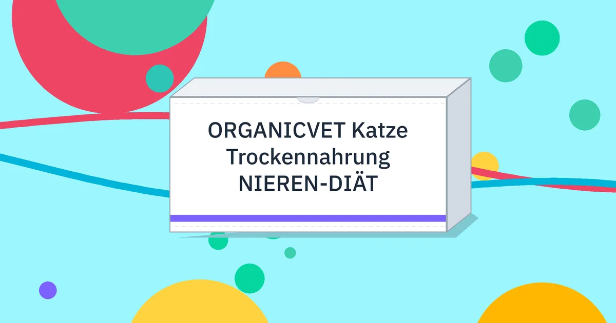 Symbolbild: Packung mit der Aufschrift ORGANICVET Katze Trockennahrung NIEREN-DIÄT (PZN 12354111) – Verfügbarkeit und Bezug in Apotheken in Frankfurt am Main