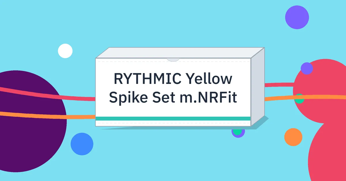 Symbolbild: Packung mit der Aufschrift RYTHMIC Yellow Spike Set m.NRFit (PZN 16244460) – Verfügbarkeit und Bezug in Apotheken in Frankfurt am Main