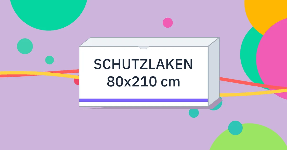 Symbolbild: Packung mit der Aufschrift SCHUTZLAKEN 80x210 cm (PZN 04353801) – Verfügbarkeit und Bezug in Apotheken in Frankfurt am Main