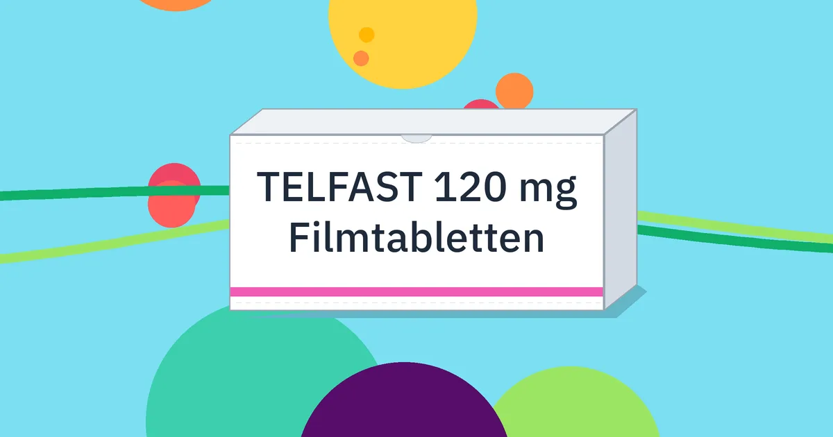 Symbolbild: Packung mit der Aufschrift TELFAST 120 mg Filmtabletten (PZN 01241993) – Verfügbarkeit und Bezug in Apotheken in Frankfurt am Main