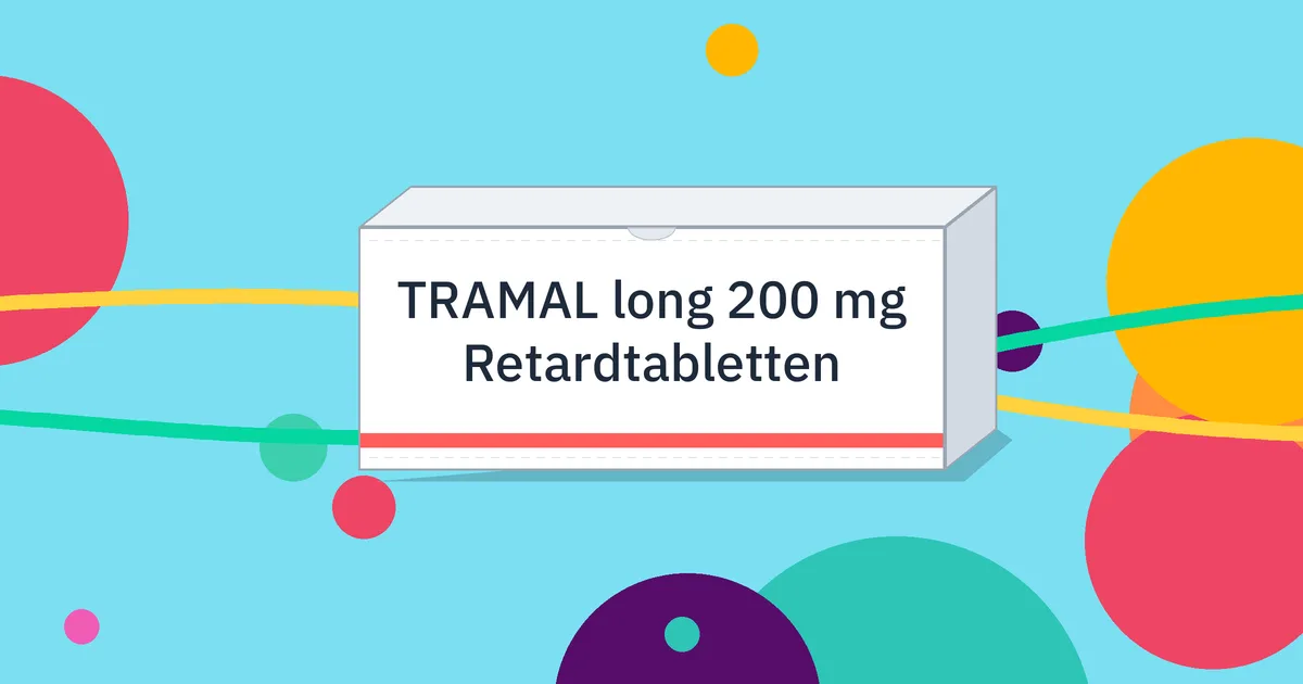 Symbolbild: Packung mit der Aufschrift TRAMAL long 200 mg Retardtabletten (PZN 00955087) – Verfügbarkeit und Bezug in Apotheken in Frankfurt am Main