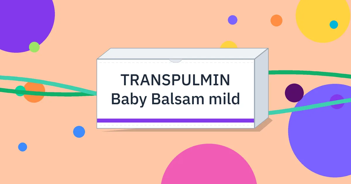 Symbolbild: Packung mit der Aufschrift TRANSPULMIN Baby Balsam mild (PZN 01167593) – Verfügbarkeit und Bezug in Apotheken in Frankfurt am Main