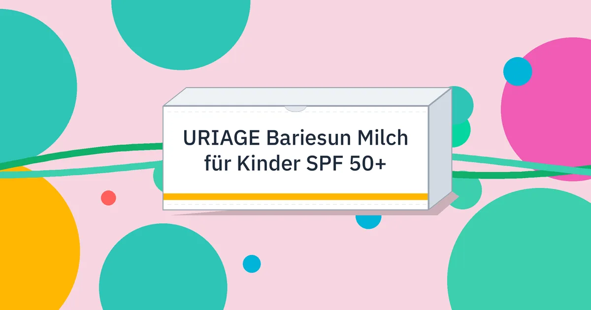 Symbolbild: Packung mit der Aufschrift URIAGE Bariesun Milch für Kinder SPF 50+ (PZN 17182695) – Verfügbarkeit und Bezug in Apotheken in Frankfurt am Main