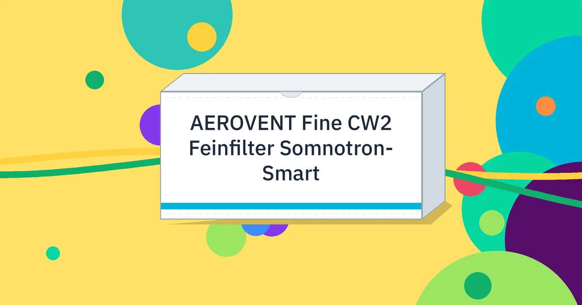 Symbolbild: Packung mit der Aufschrift AEROVENT Fine CW2 Feinfilter Somnotron-Smart (PZN 03469714) – Verfügbarkeit und Bezug in Apotheken in Frankfurt am Main