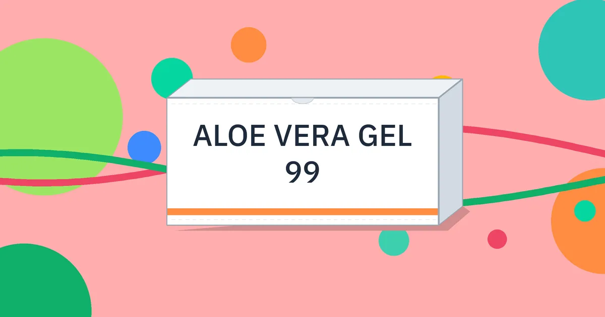 Symbolbild: Packung mit der Aufschrift ALOE VERA GEL 99 (PZN 06457516) – Verfügbarkeit und Bezug in Apotheken in Frankfurt am Main